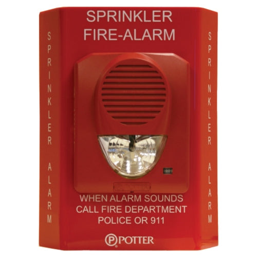 SASH-120 POTTER Amseco 120V Strobe/Horn — Nova Star Supply