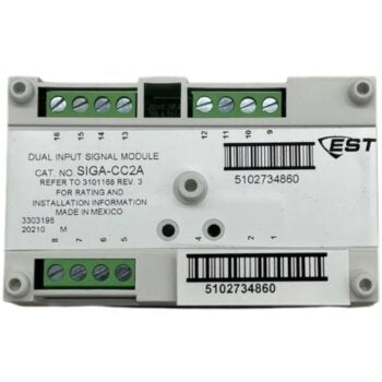 Edwards EST SIGA-CC2A Dual Input Signal Module (Standard Mount) with C ...