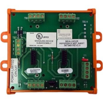SIGA-UIO2R EDWARDS INPUT OUTPUT MOTHERBOARD MODULE-2 POSITIONS W/ RISE — Nova Star Supply