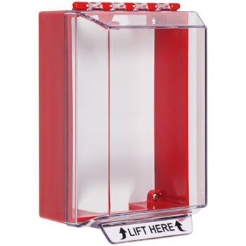 SSU00672 SPACE AGE Fdb Fire Alarm Documents Box Red — Nova Star Supply