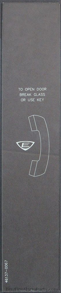 Edwards PP46137-0067 Replacement Break Glass Insert — Nova Star Supply