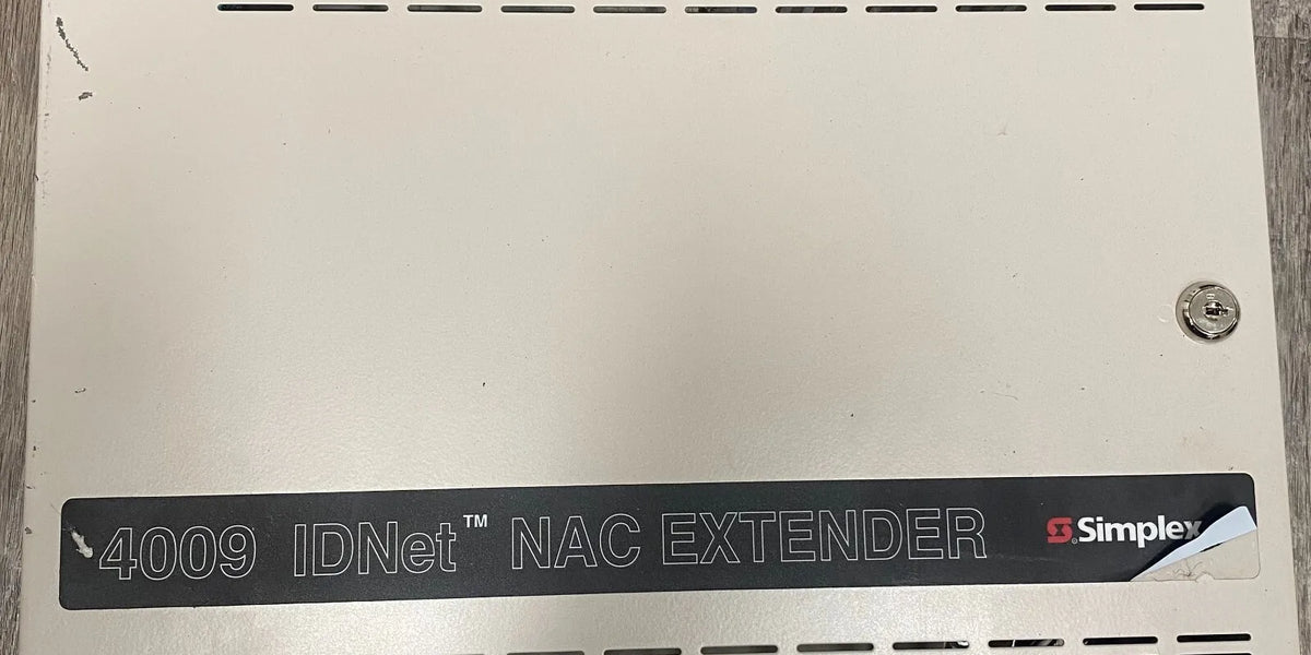 Simplex 4009-9301 IDNet NAC Extender with 4 Class B NACs and 8 A power ...