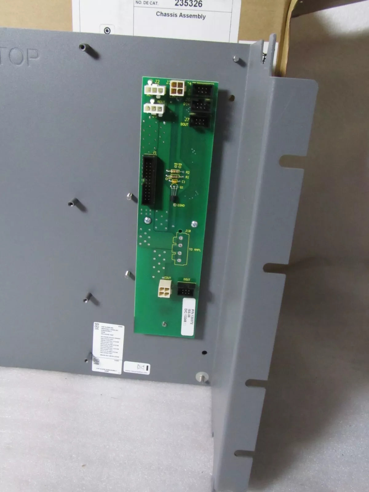 Edwards EST 3-CH95 hasis Subassembly TX for 3-CHASS — Nova Star Supply
