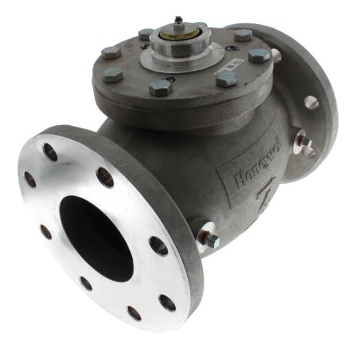 HONEYWELL V5055A1228 4 FLG GAS VALVE BODY W/V4055 — Nova Star Supply